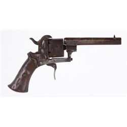 English Or German Pinfire Cal .38 SN:NVSNEarly Pinfire revolver either ...