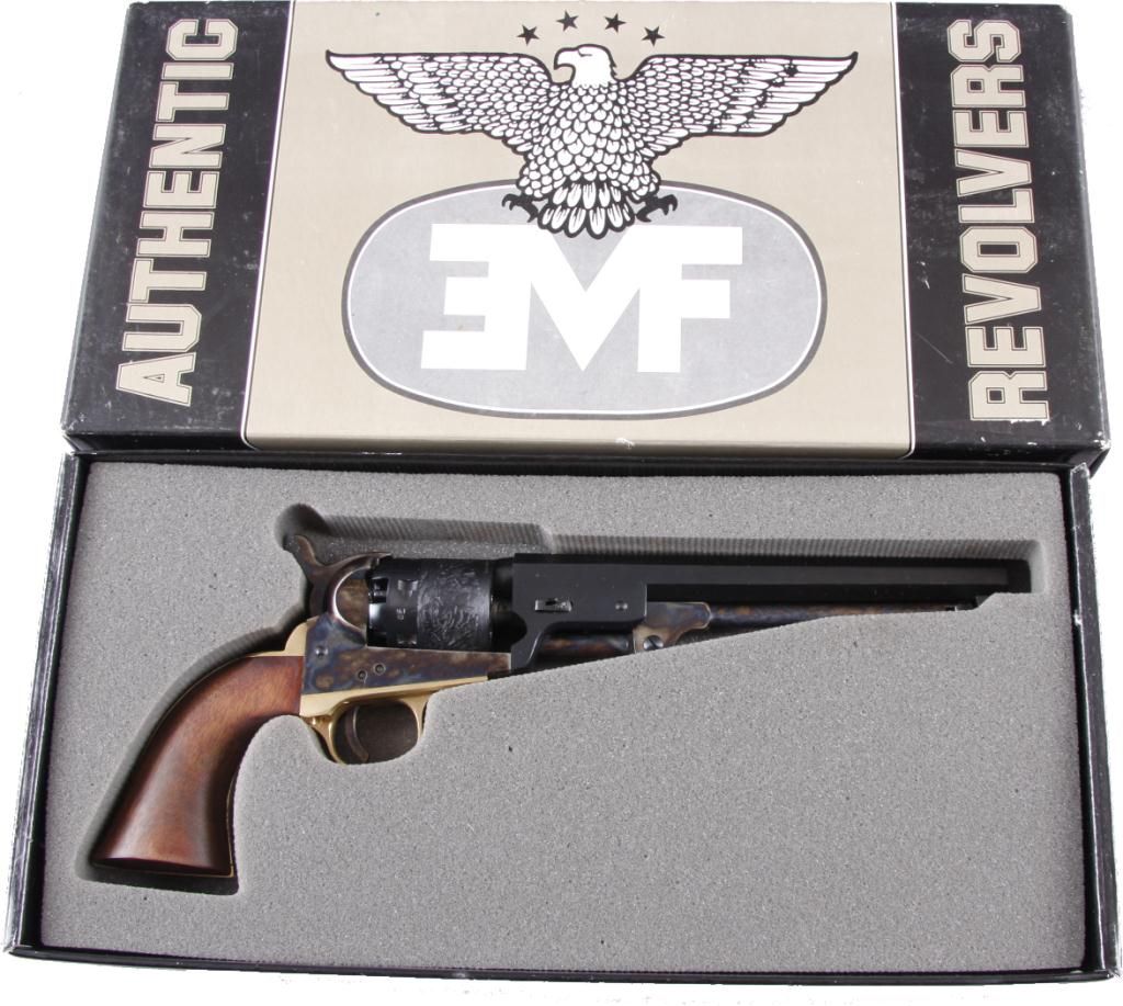 ASM Mdl 1851 Navy Cal .36 SN:D40245Italian made copy of an 1851 Navy ...