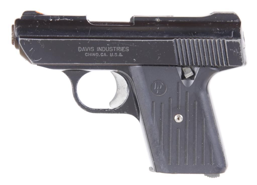 Davis Mdl P380 Cal .380acp SN:AP184170Single action semi auto pistol ...