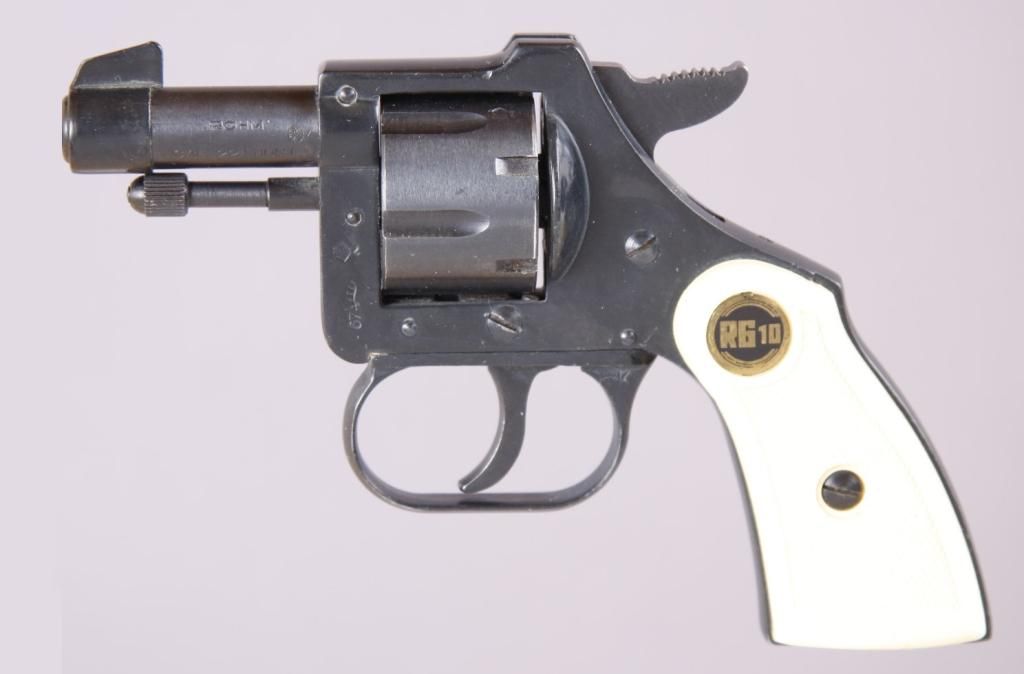 Rohm Mdl RG-10 Cal .22S SN:1141645Double action 6 shot revolver ...