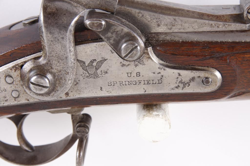 Springfield Mdl 1866 Cal .50 SN:NVSNAn early model breech loading rifle ...
