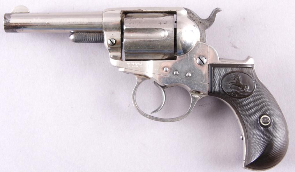 Colt Mdl 1877 Cal .41Colt SN:19404Early model double action revolver ...