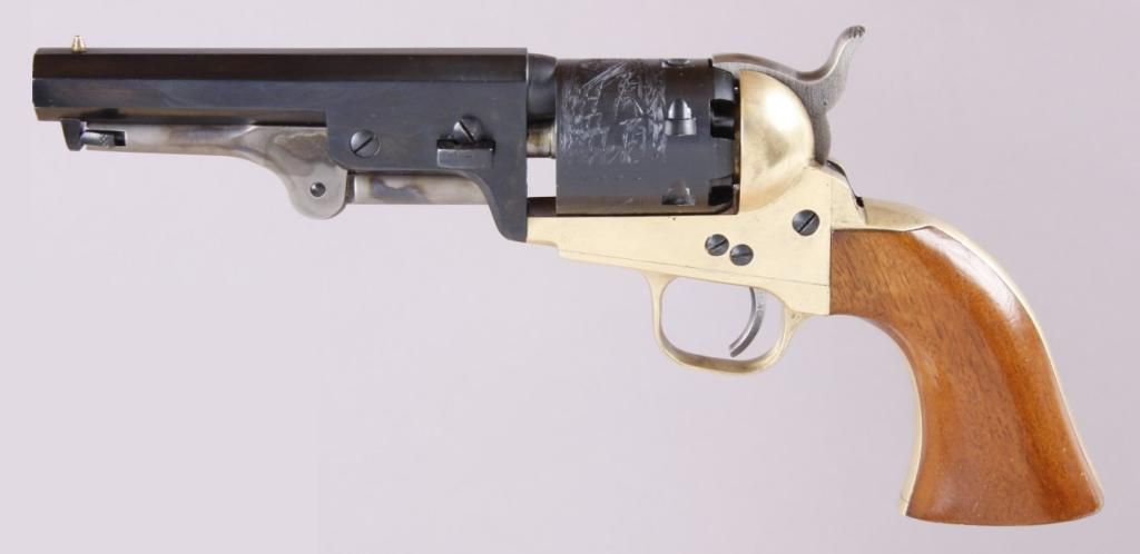 ASM Mdl Pocket Navy Cal .36Blk Pwdr SN:75806Reproduction of a Pocket ...