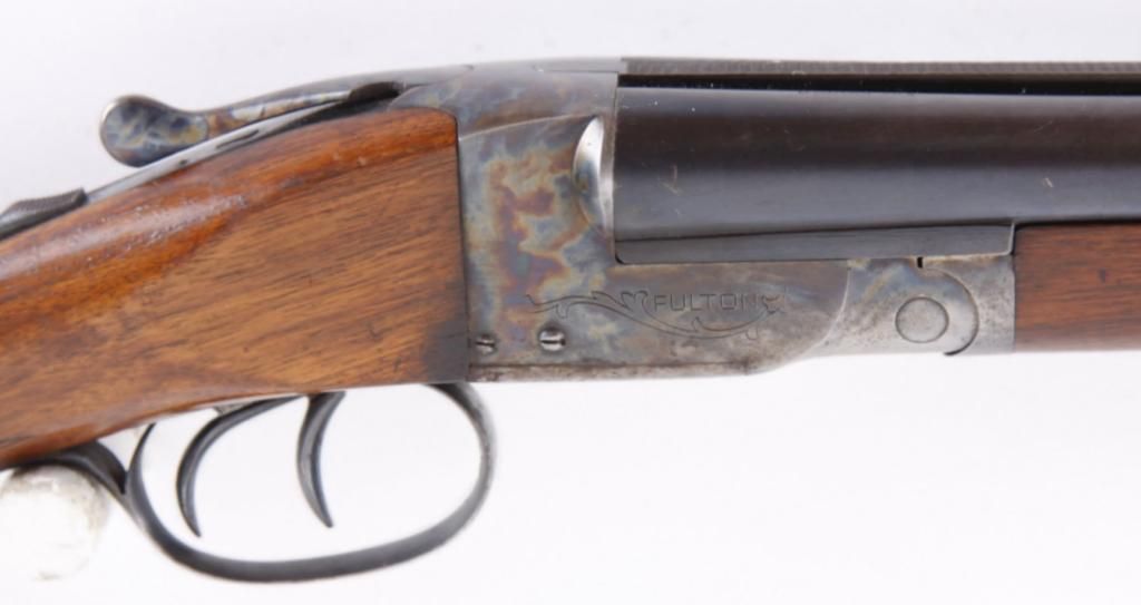 Hunter Arms Mdl Fulton Cal 20 ga SN:F201191Double barrel side by side ...