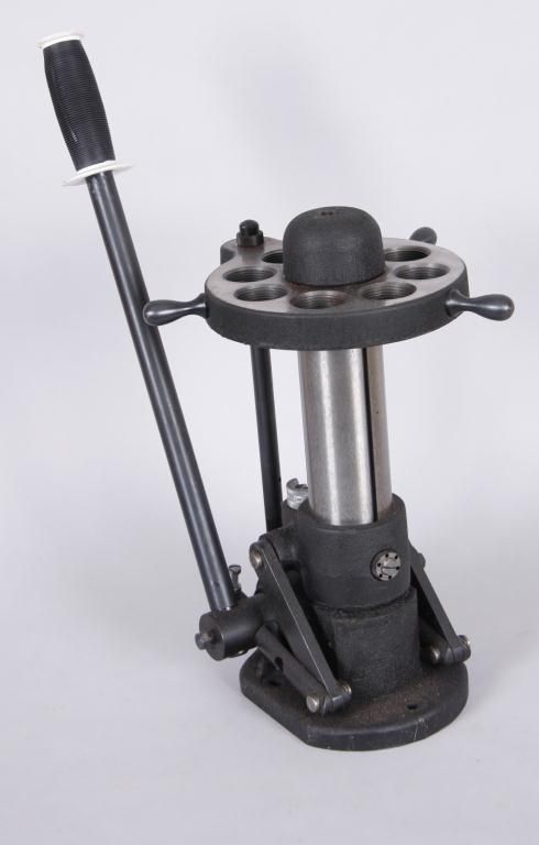 Hollywood Reloading Press with 50 Cal Shell HolderCherry condition ...