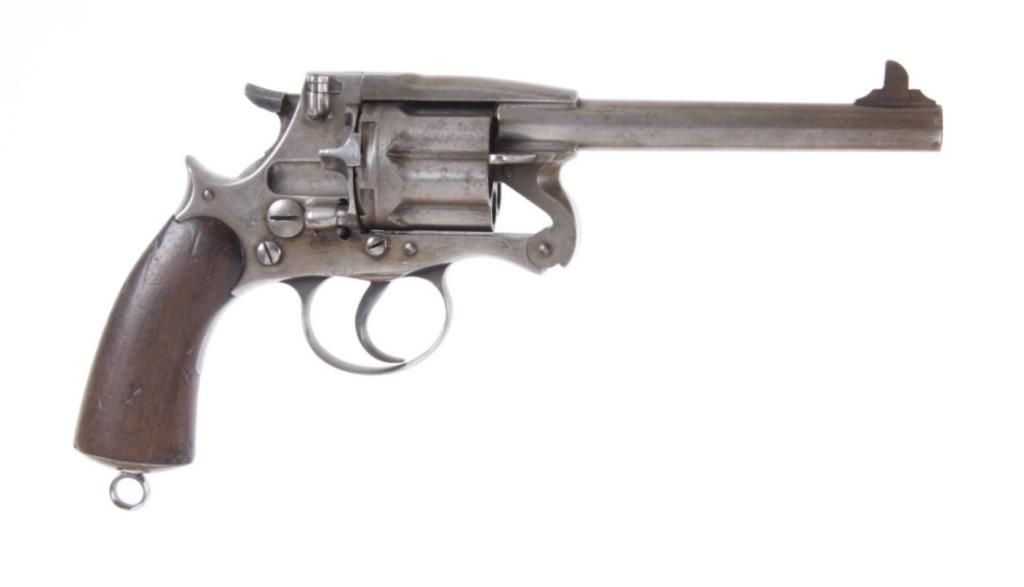 British Enfield Service Revolver Cal .476 SN:A3910Dated 1884. Shows ...