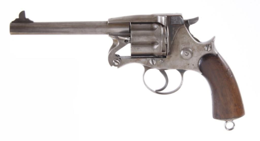 British Enfield Service Revolver Cal .476 SN:A3910Dated 1884. Shows ...