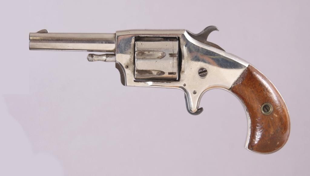 Iver Johnson Mdl Eureka Cal .22RF SN:803Single action spur trigger 7 ...