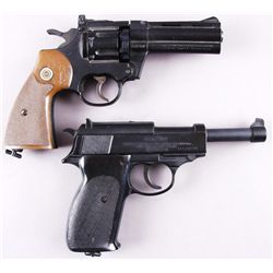 Lot of 2 Crosman Air PistolsIncluding a Crosman 357 revolver and a ...