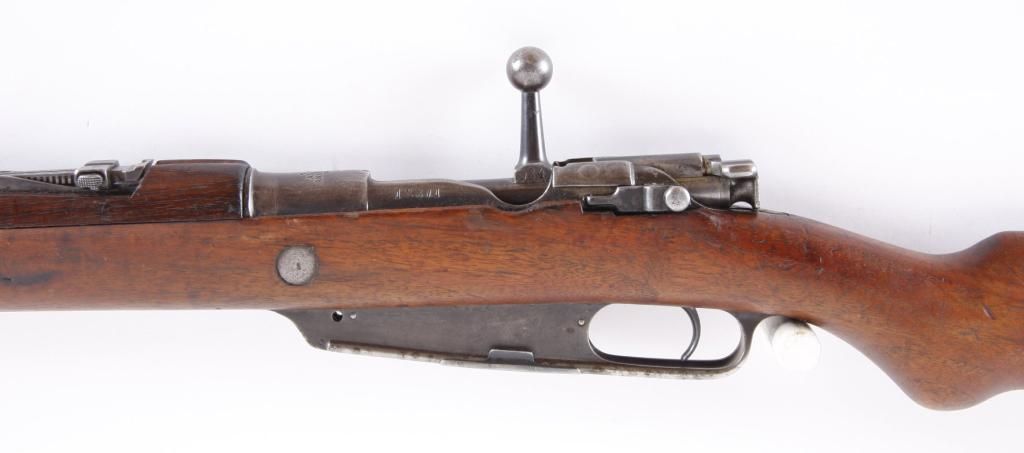 Turkish Mauser Mdl 1890 Cal 8x57mm SN:12371Turkish military bolt action ...