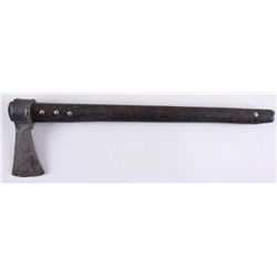 Old Trade Axe Circa 1800-1870Late 19th to 20th century burnt wood shaft ...