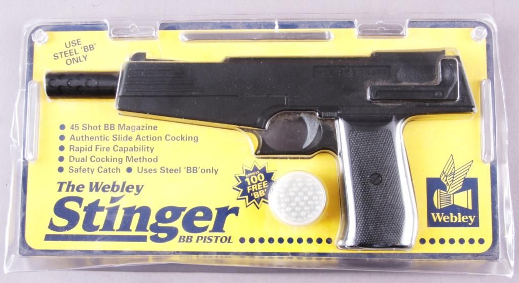 Webley "Stinger" BB GunBB pistol with rapid fire capability. .177 ...