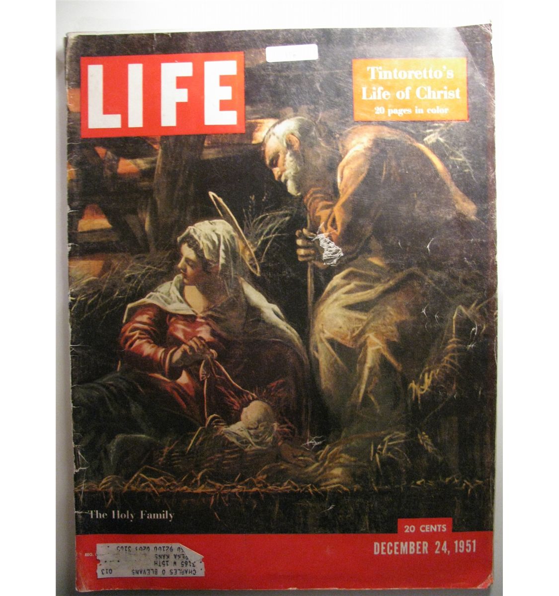 December 1951 Life Magazine; Tlife of Christ