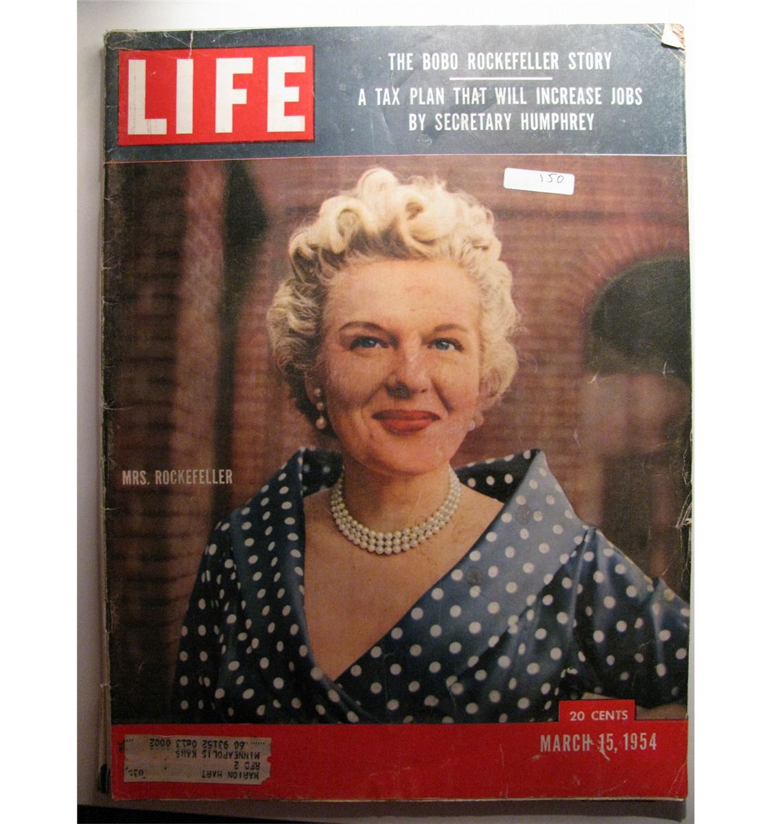 Life Magazine "The Bobo Rockefeller Story" March 15, 1954