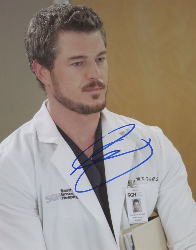 Eric Dane Signed "Grey's Anatomy" 8x10 Photo (PA LOA)