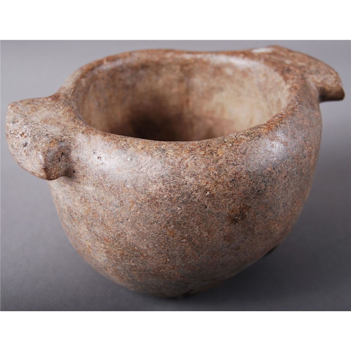 Native American Indian Artifact, Rare, Hand Carved Stone Bowl, O…