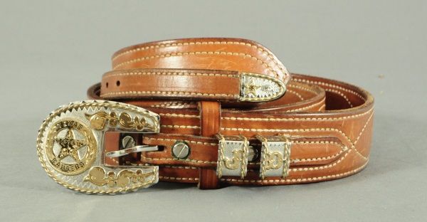 Texas Ranger Captain Jack Dean's Belt and Buckle