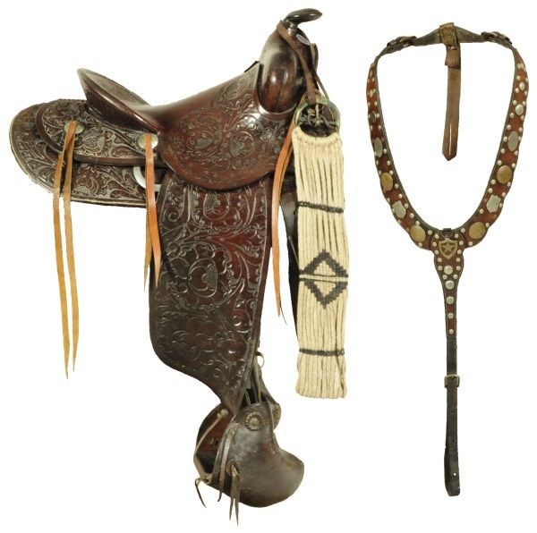 Texas Ranger Bill Sterling's King Ranch Saddle