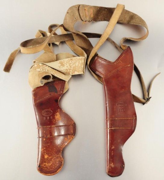 Texas Ranger Jack Dean's Heiser Shoulder Holsters
