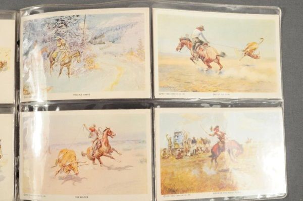 Collection of 95 Vintage Western Postcards