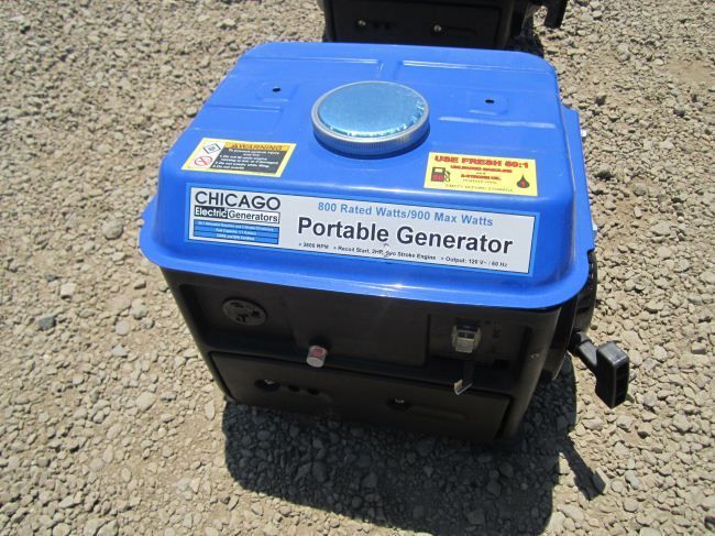 Chicago Electric 800 Watt Generator
