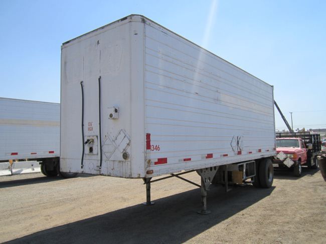 1980 Utility Reefer Van Trailer