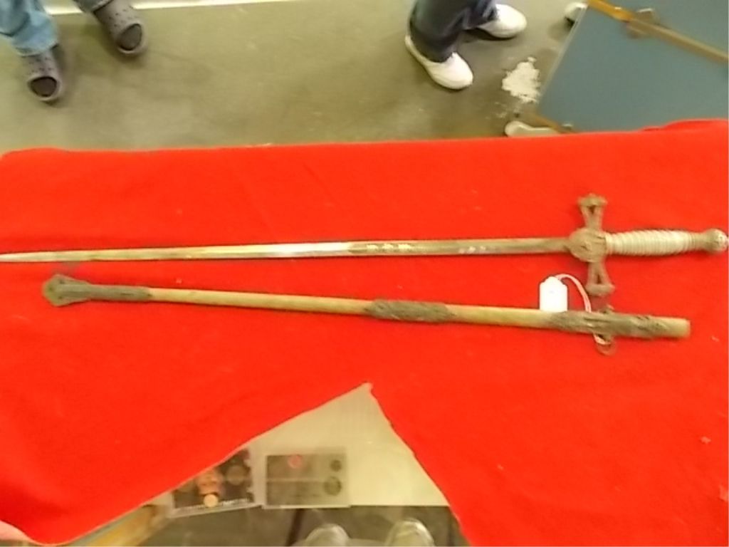 American Masonic Sword, FTB Late 19th Century Silver Brass Guard with a ...
