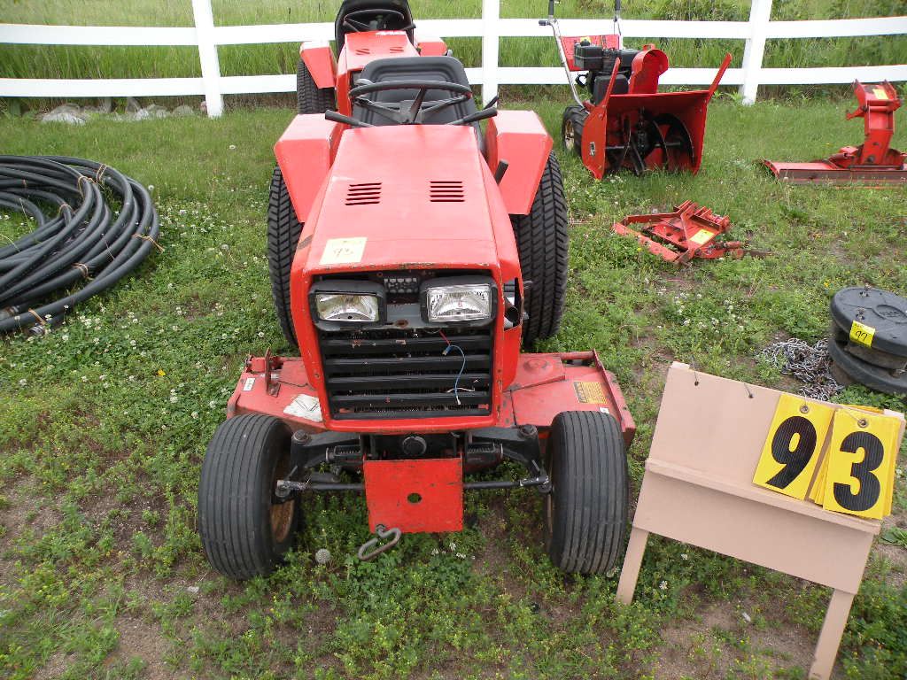 IR Case 448 Hydrive lawn tractor- Runs unable to verify vin