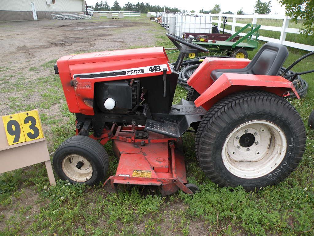 IR Case 448 Hydrive lawn tractor- Runs unable to verify vin