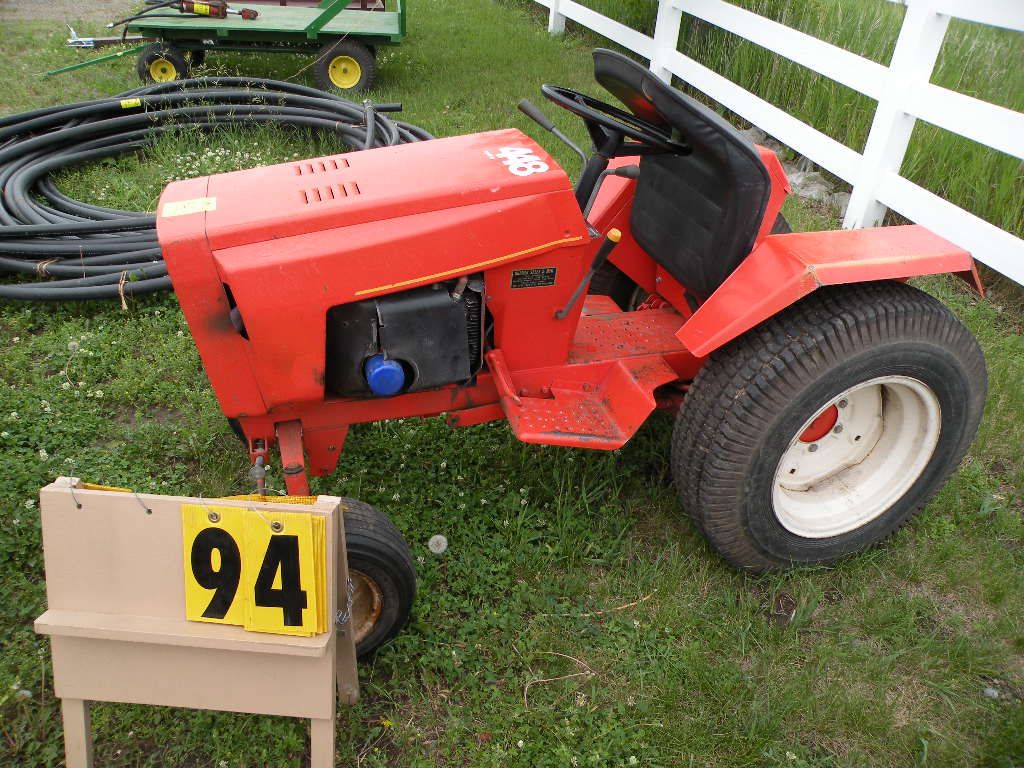 IR Case 448 Hydrive lawn tractor- Does Not Run unable to verify vin