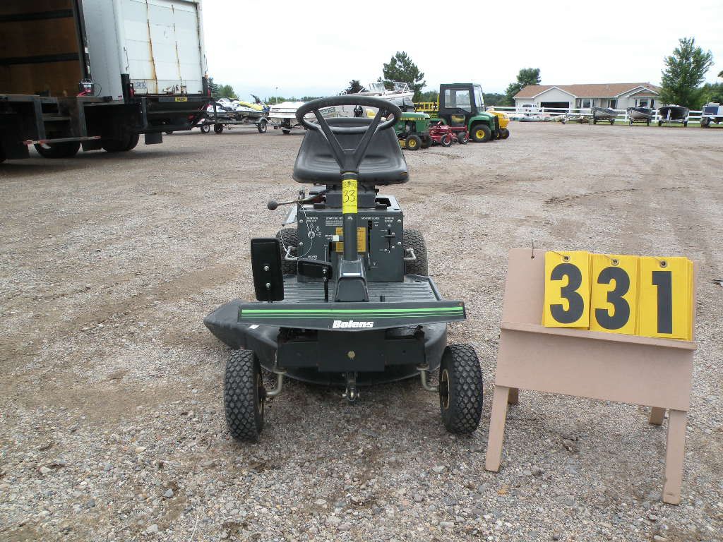 Bolens 2027 rear engine riding mower unable to verify vin