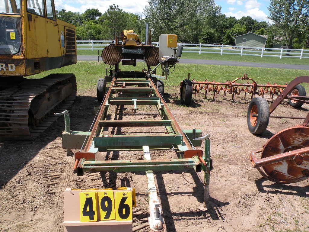 Breezewood sawmill w/Deutz diesel motor