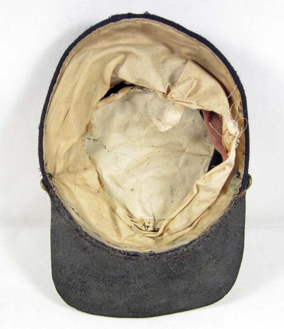 RARE US CIVIL WAR ERA UNION ARMY 7TH CAVALRY EM KEPI CAP