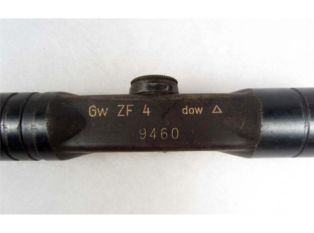 GERMAN NAZI GW G43 K 43 ZF 4 MAUSER K 8 RIFLE SNIPER SCOPE