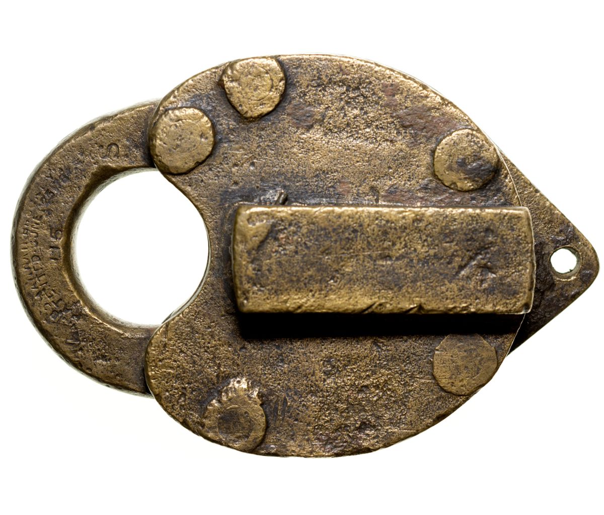 Nevada Central Railroad Switch Lock NV - Austin,Lander County - c1879 ...