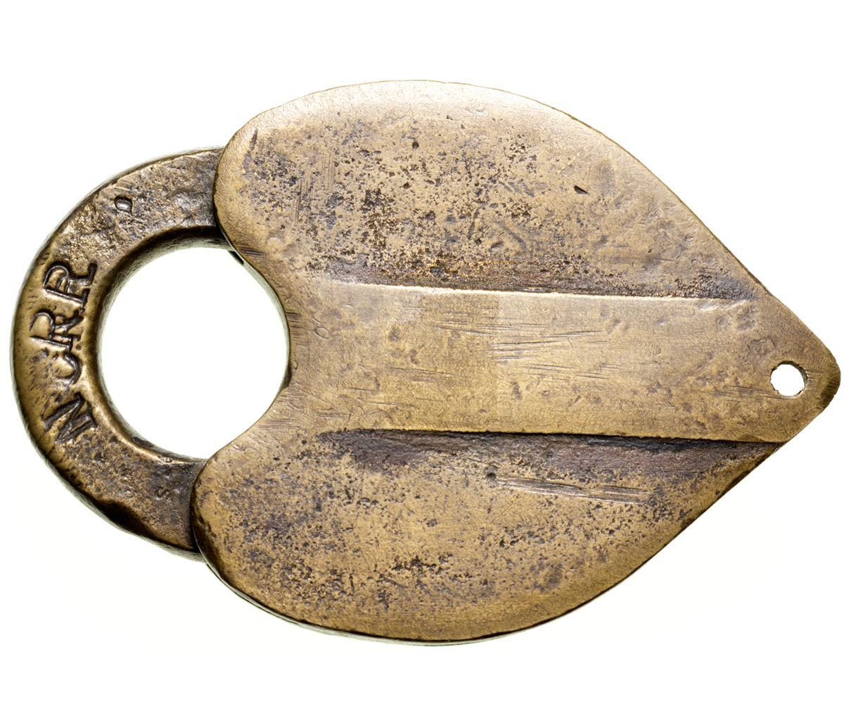 Nevada Central Railroad Switch Lock NV - Austin,Lander County - c1879 ...