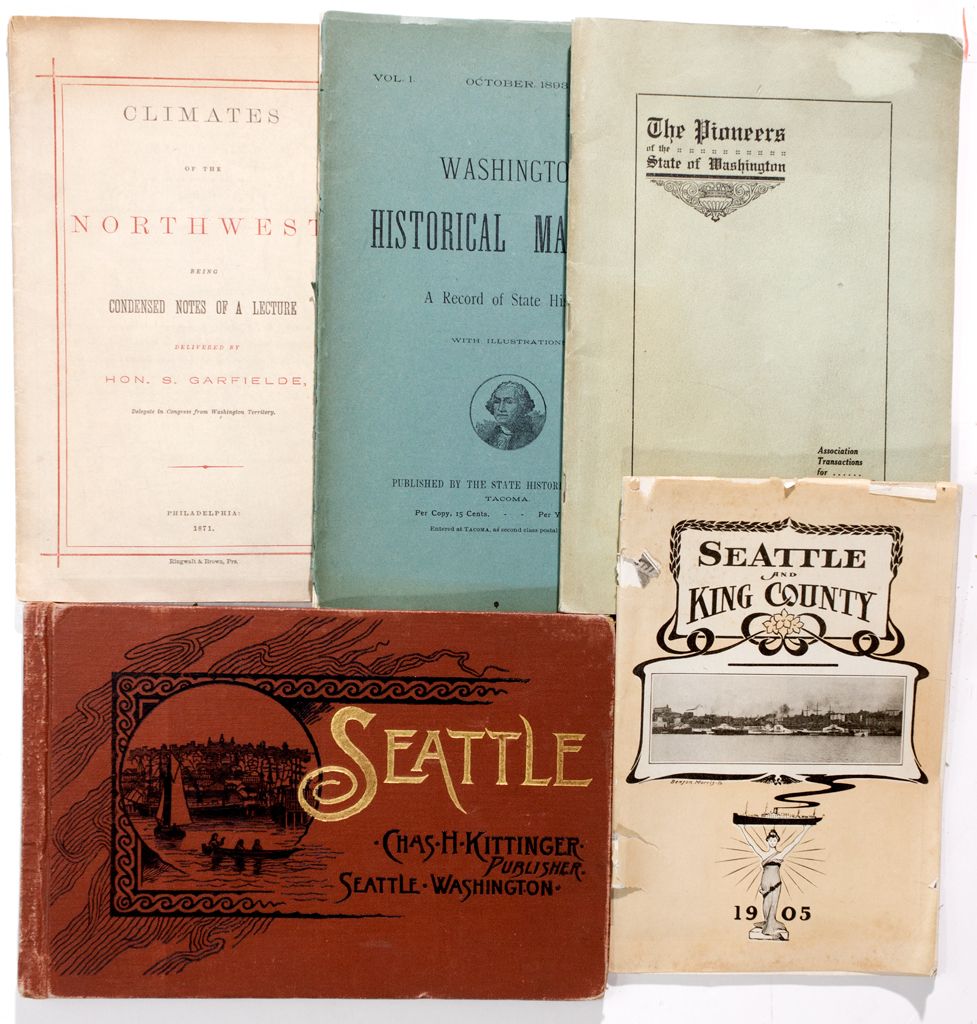 Washington & Pacific Northwest Books Assortment WA - Seattle,King ...