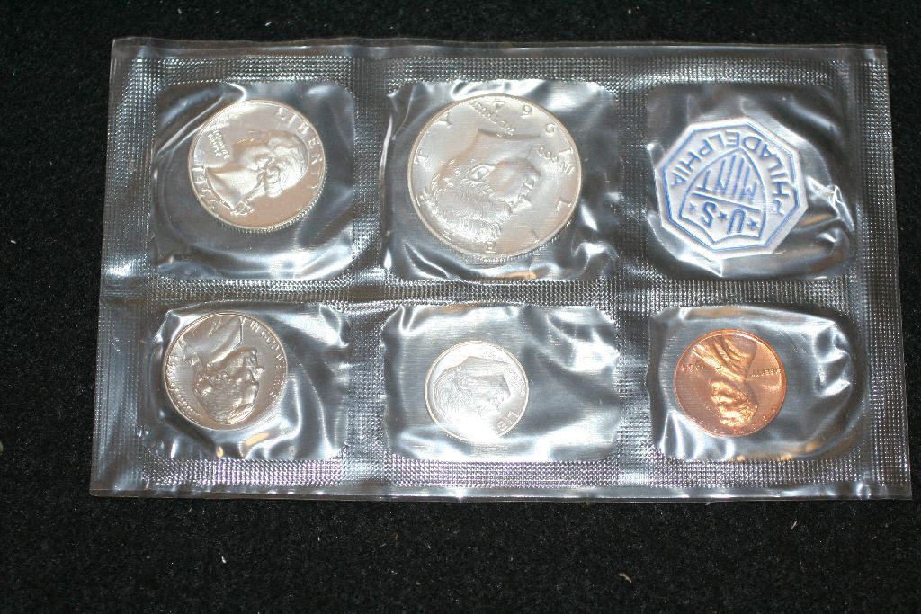 1964-P US Mint Coin Set; UNC