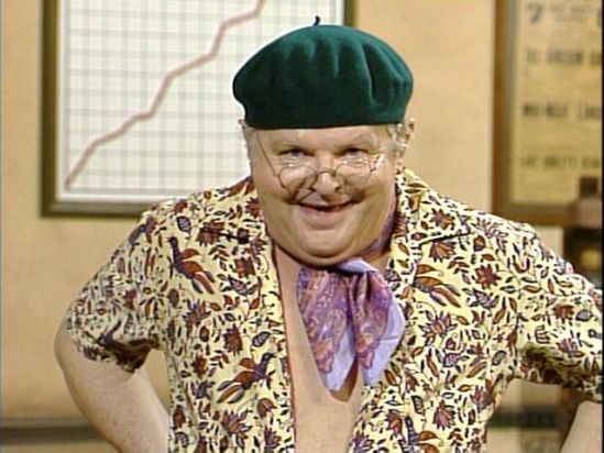 Original screen-worn Benny Hill glasses from The Benny Hill Show