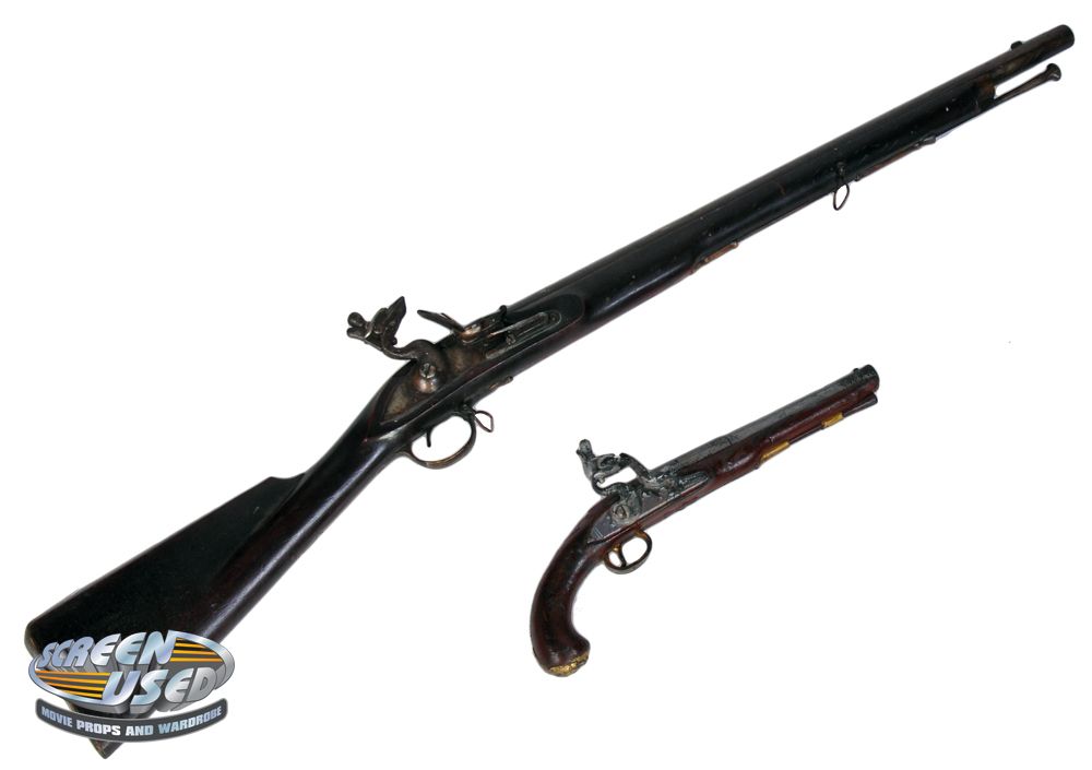 Stunt flintlock rifle & pistol from Pirates of the Caribbean: The Curse ...