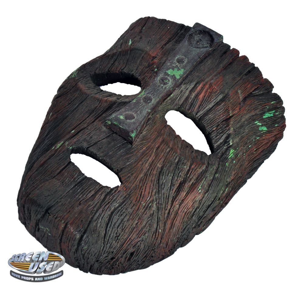 Replica Styrofoam mask crew gift from Son of the Mask