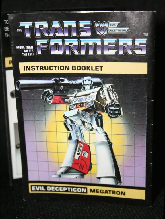Transformers 1984 G1 First Generation Megatron Gun