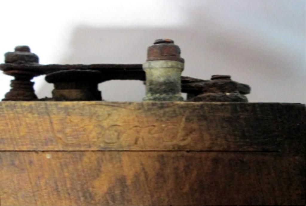 Antique 'Ford' Wood Battery