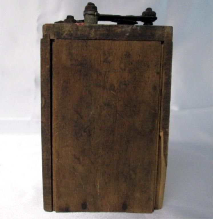 Antique 'Ford' Wood Battery