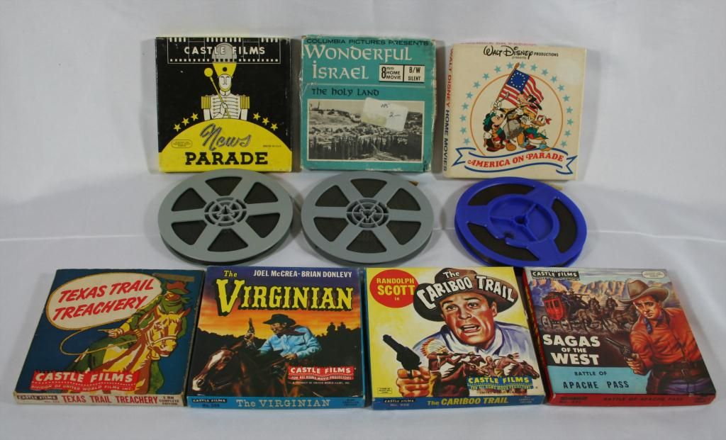 Collection of Old 8MM & 16MM Movies
