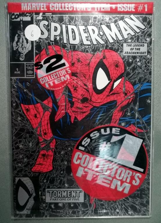 1990 1 Aug Marvel Spider-Man Torment Part 1