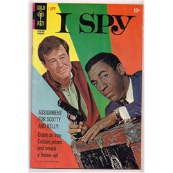 Silver Age I Spy Comic Book #4-Bill Cosby & Robert Culp covers-1968!
