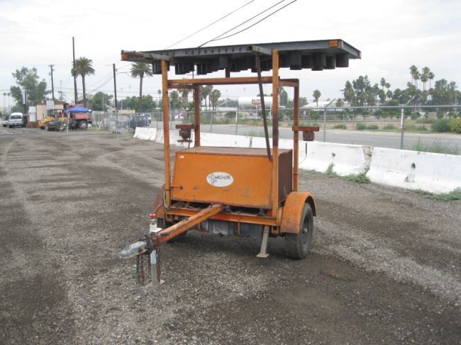 Zaro-lite Tow-Behind Arrow Board