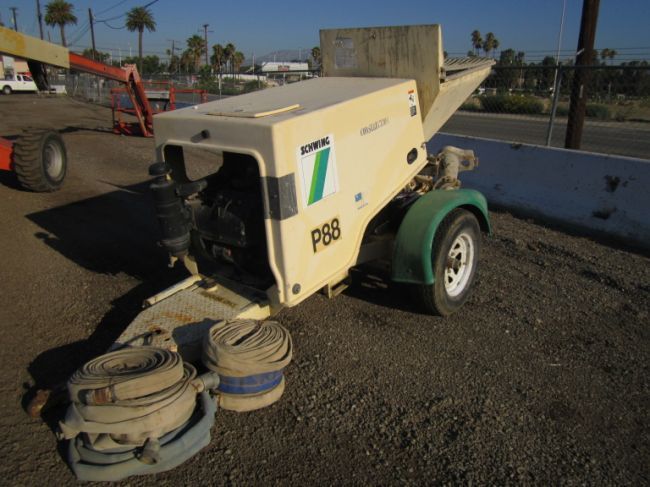 Schwing P88 Towable Concrete Pump