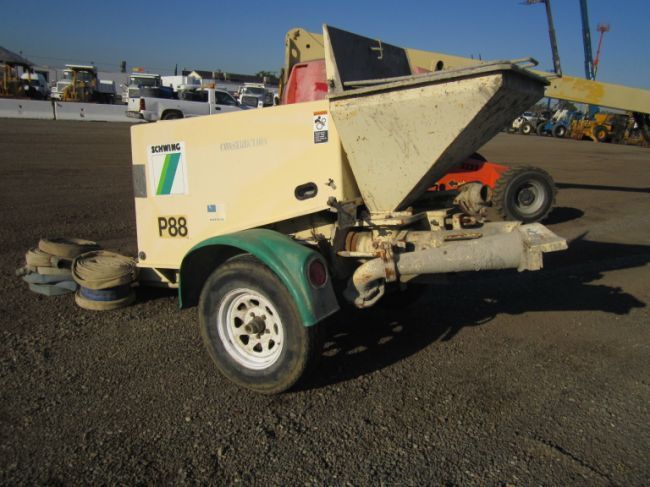 Schwing P88 Towable Concrete Pump